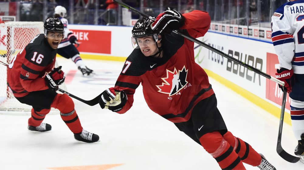 IIHF - Alexis on fire